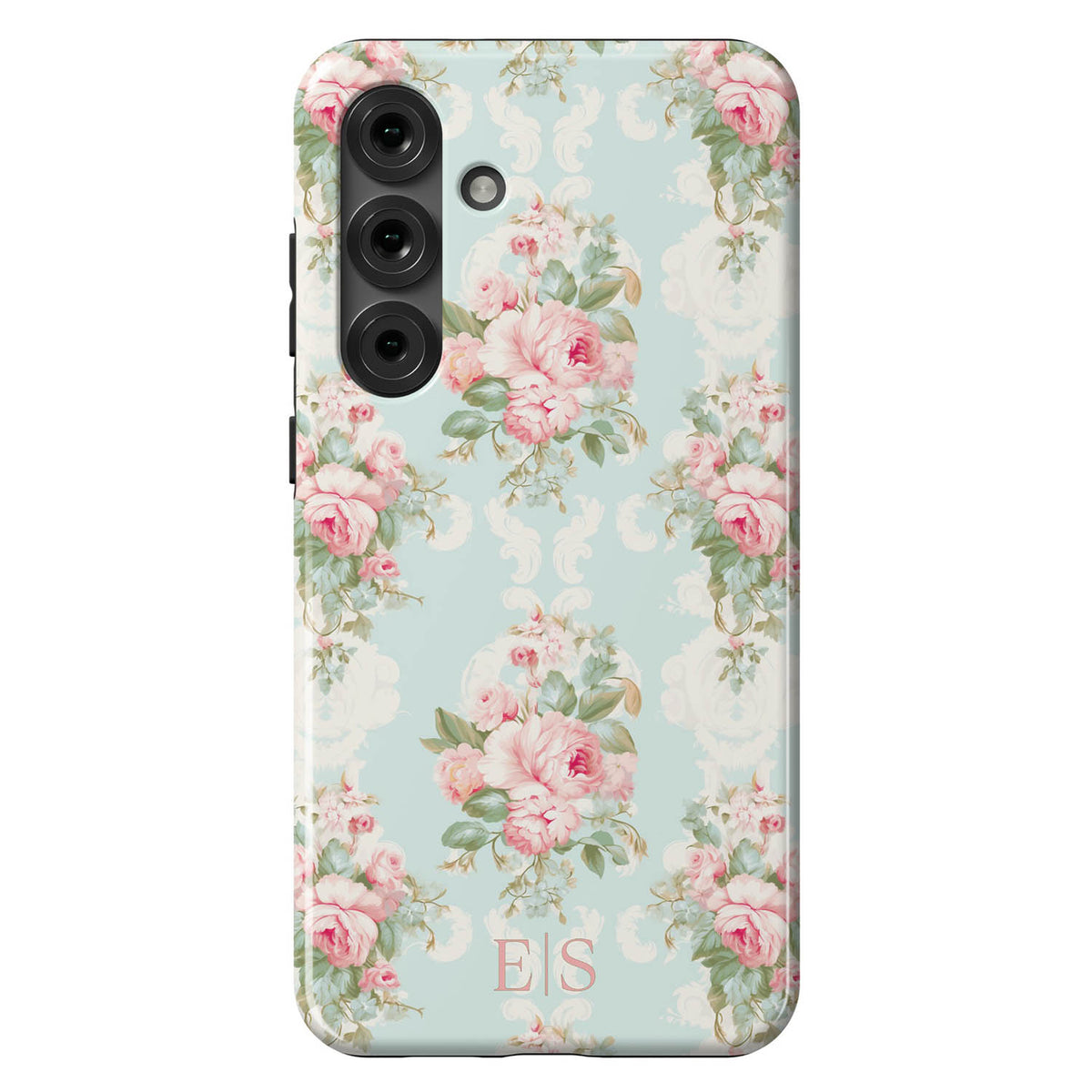 Custom Initials Shabby Chic Rococo Galaxy Case | Artisticases