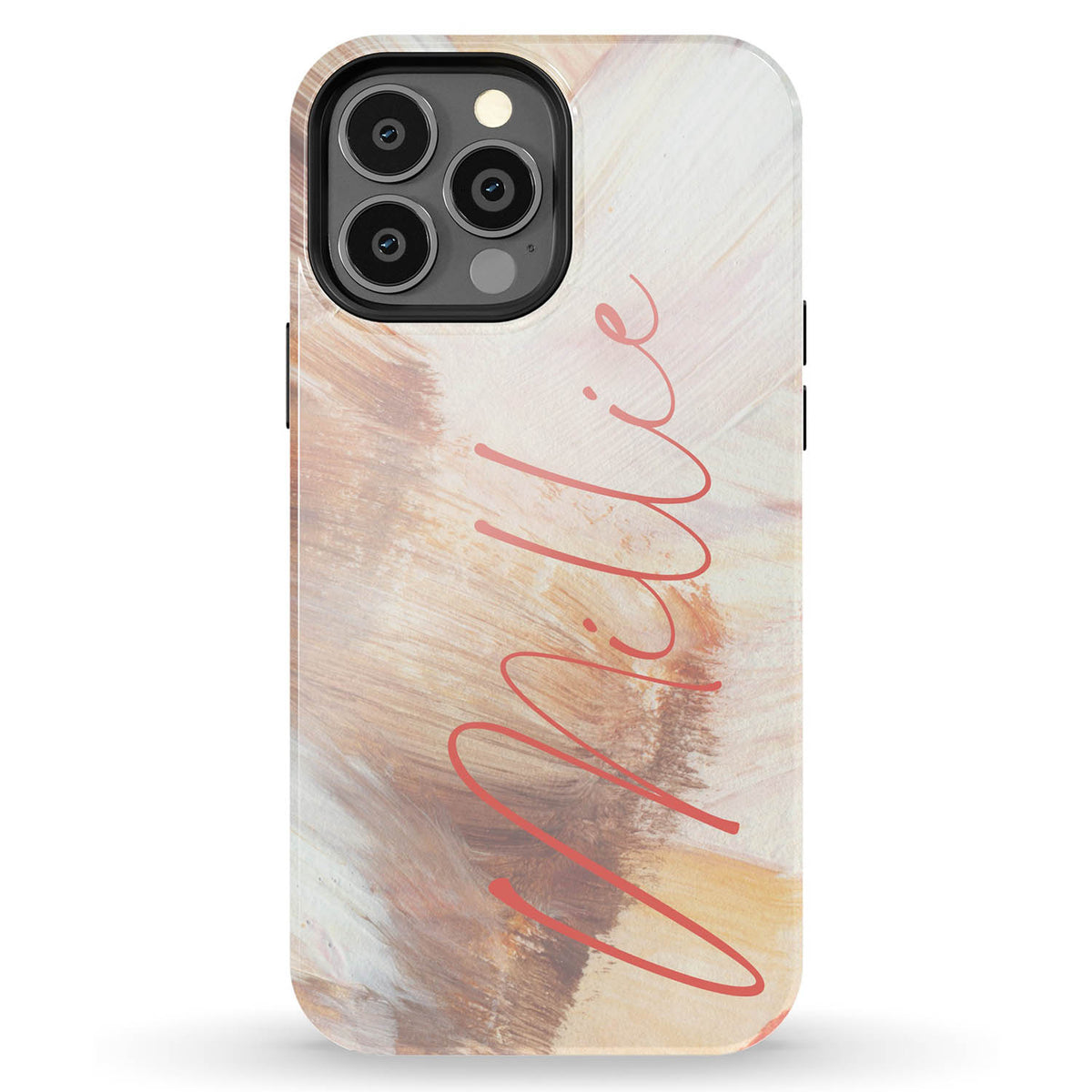 Acrylic Paint Custom Signature Name iPhone Case | Artisticases