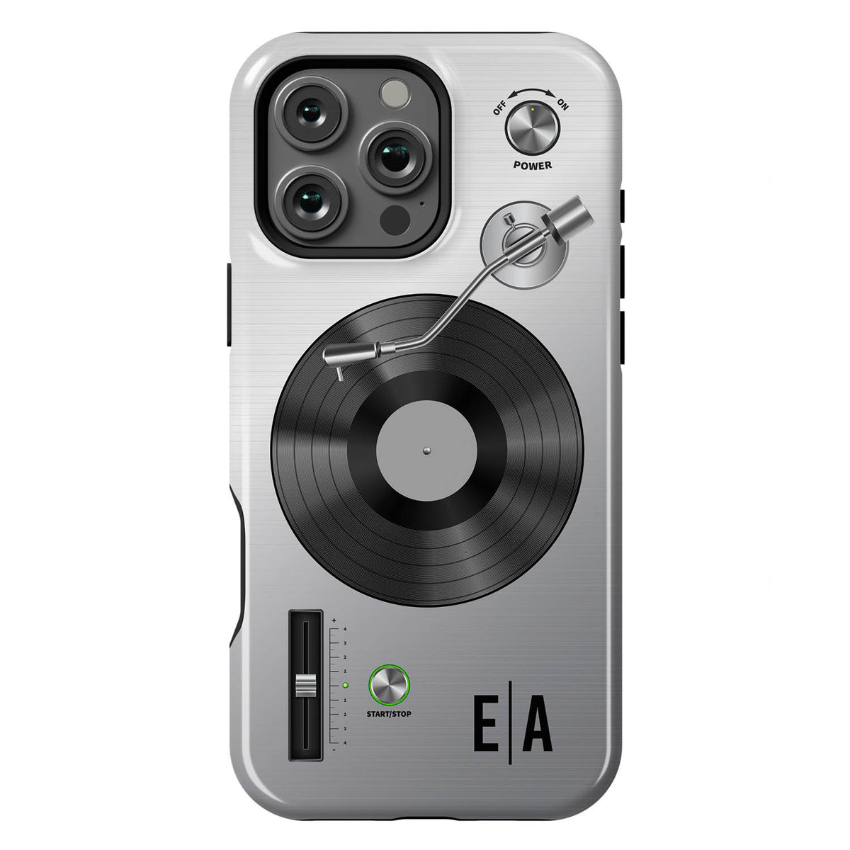 Personalized Classic Vinyl Record Player iPhone Case | Artisticases