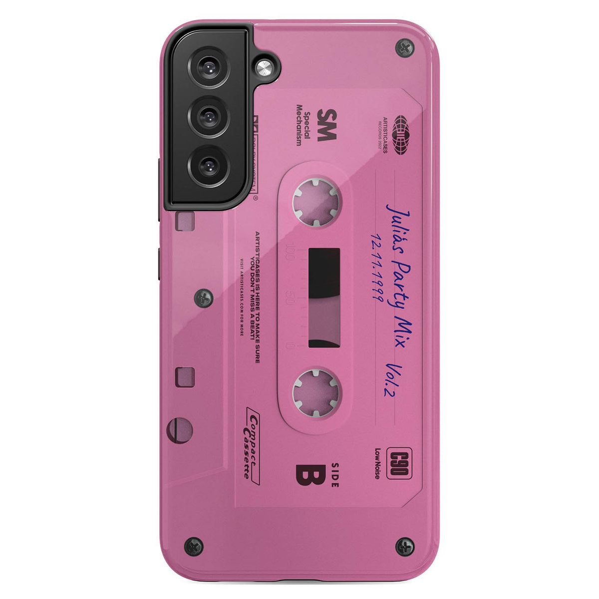 Personalized Retro Audio Cassette Mixtape Galaxy Case | Artisticases